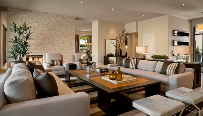 How to Decorate a Square Living Room? - HomeProfy
